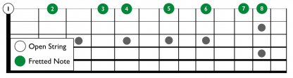 Fretboard Fundamentals – Understanding the Major Scale : Guitar Coach ...
