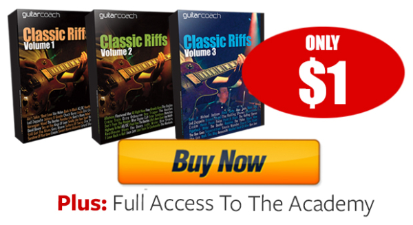 Classic Riffs | 42 Classic Guitar Riffs from Guitar Coach